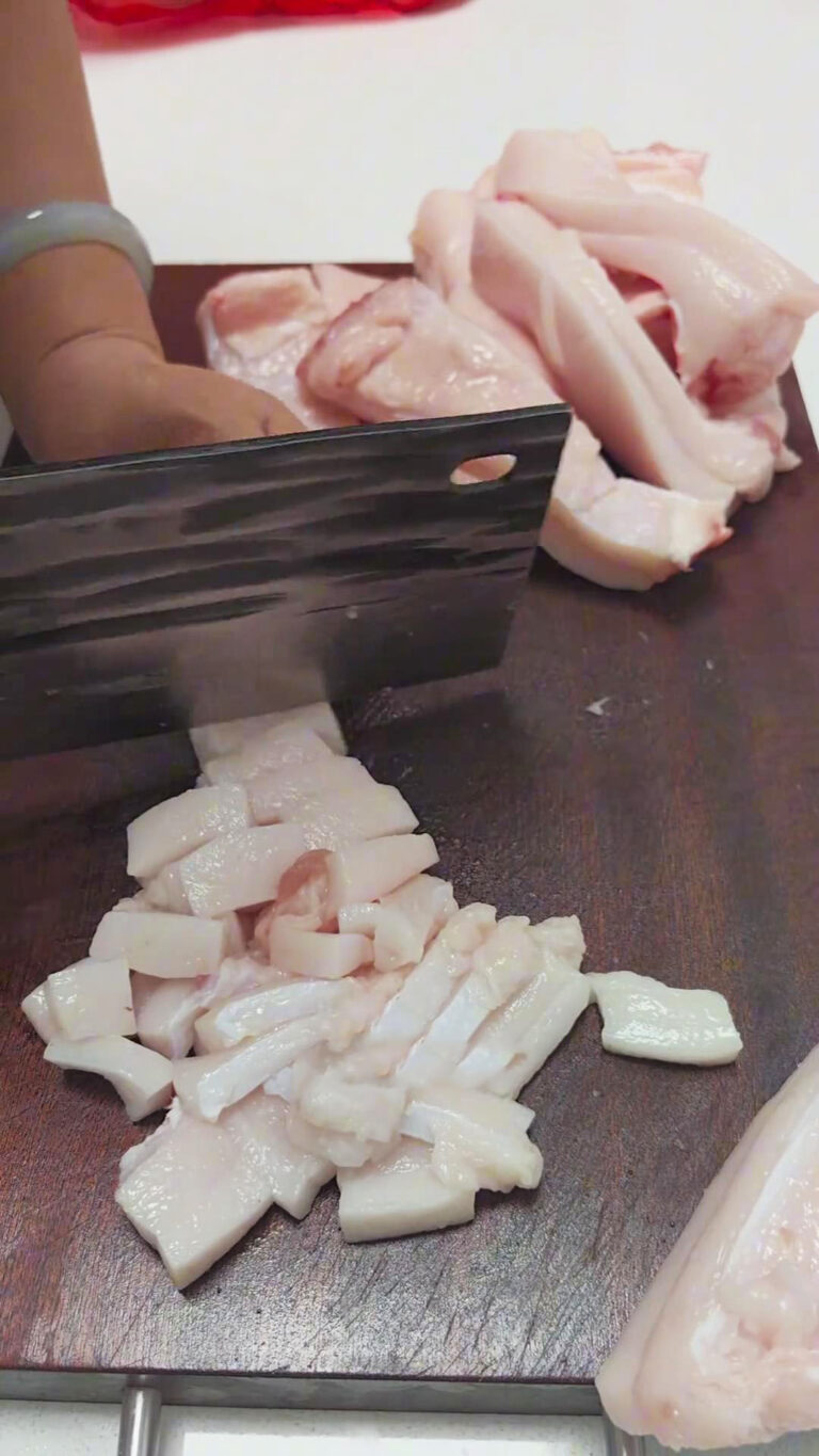 How to Make Lard - Nana With Chopstick