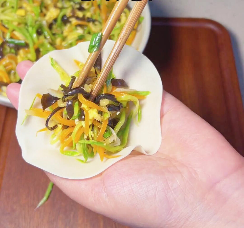 Dumpling Wrapper Buns (No-Knead) - Nana With Chopstick