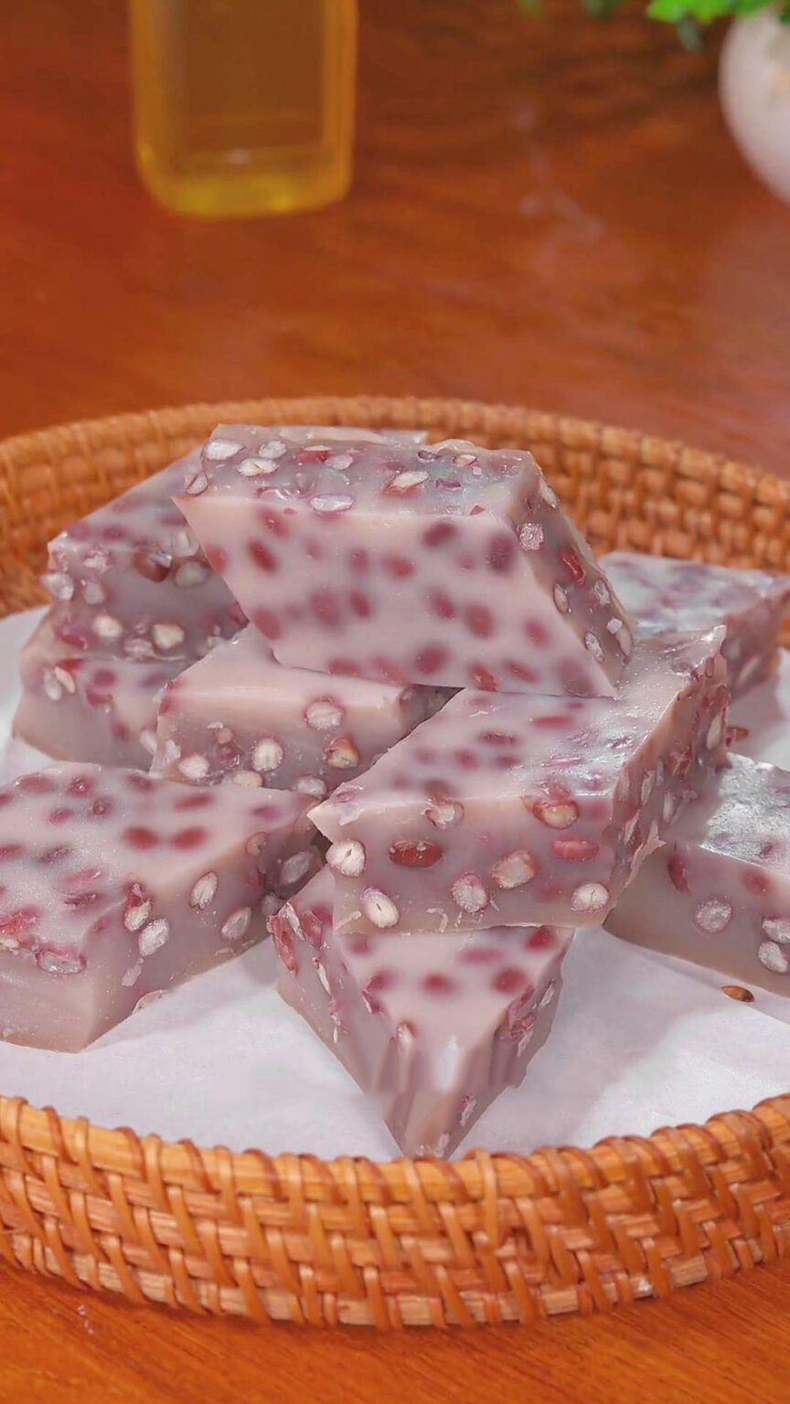 Delicious Homemade Red Bean Cake Recipe - Nana With Chopstick