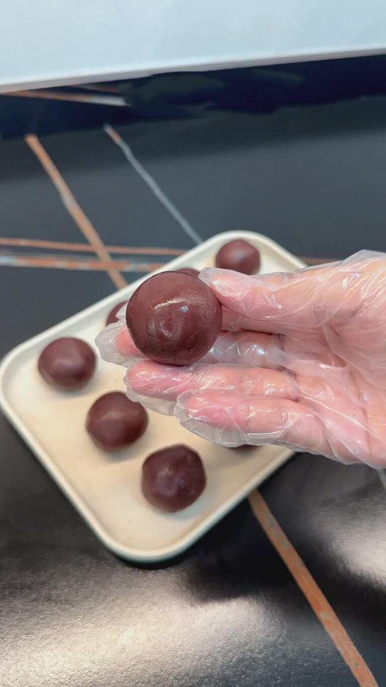 Red Bean Paste Buns Recipe - Nana With Chopstick