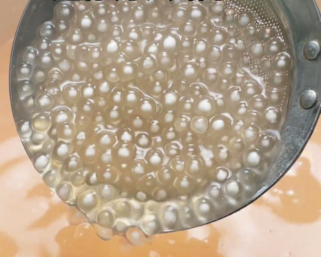 How to Cook Crystal Clear Sago - Nana With Chopstick