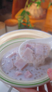 Taro Sago Dessert Recipe - Nana With Chopstick