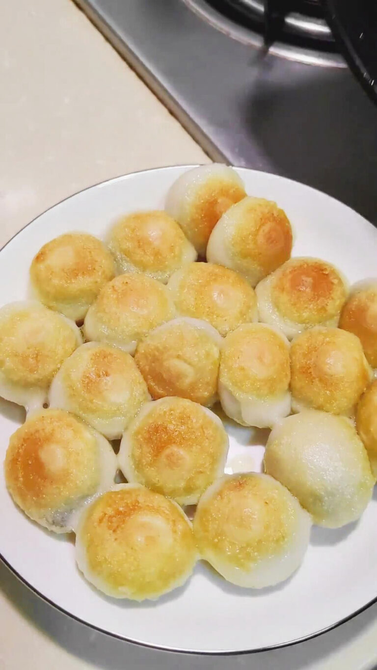Pan-Fried Tang Yuan Recipe - Nana With Chopstick