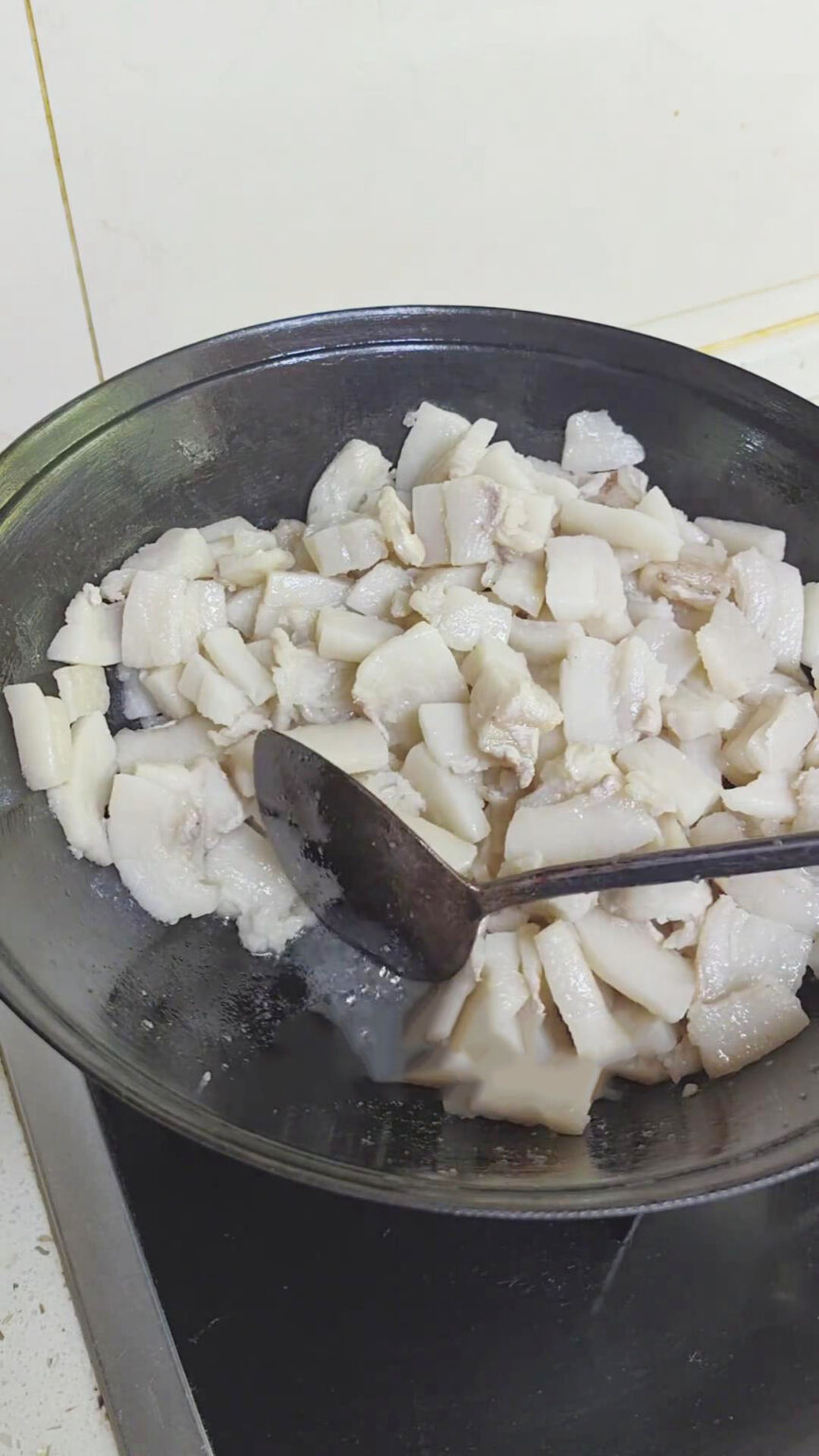 How to Make Lard - Nana With Chopstick