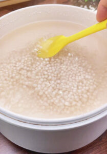 How to Cook Crystal Clear Sago - Nana With Chopstick