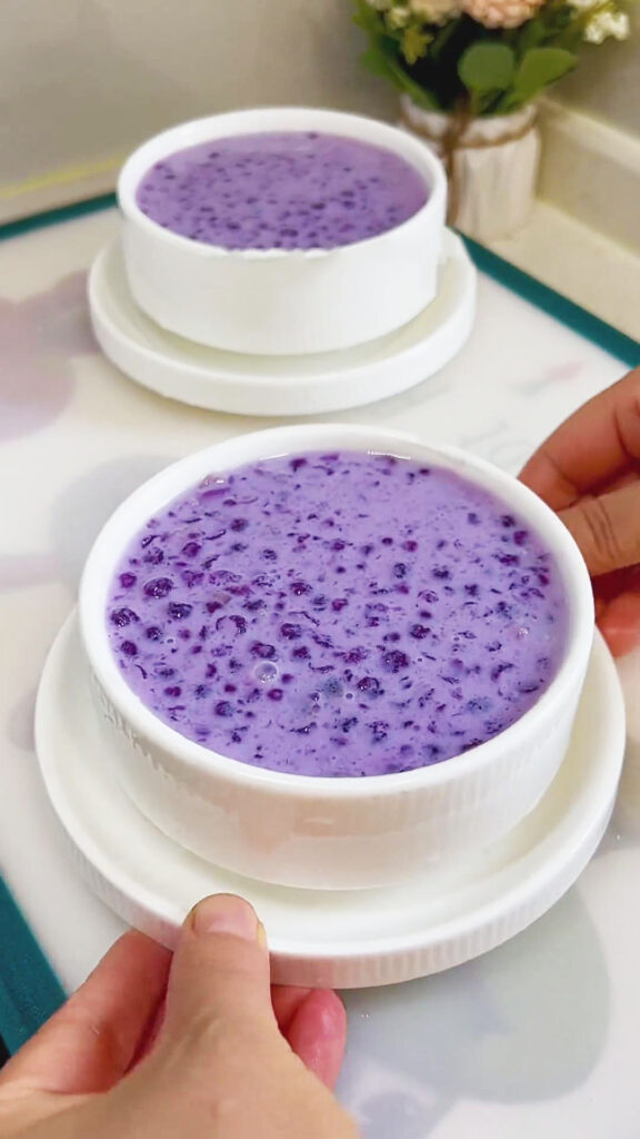 Purple Sweet Potato Tapioca (Sago) - Nana With Chopstick