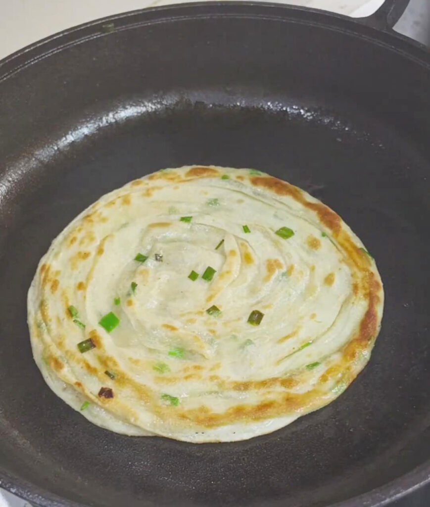 Shou Zhua Bing (Crispy Chinese Pancakes) Recipe - Nana With Chopstick