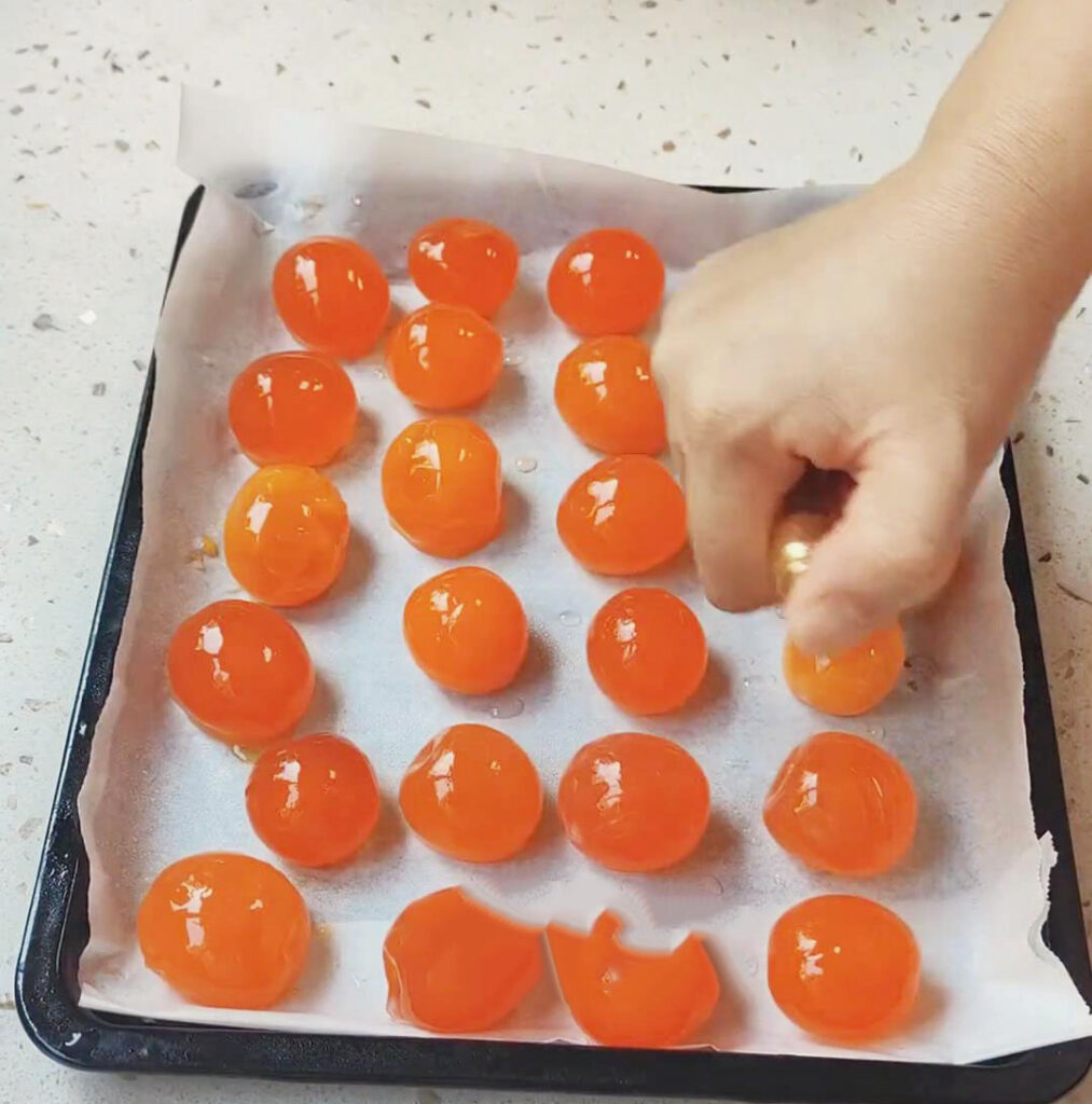 Golden Salted Egg Yolk Pastry (Dan Huang Su) - Nana With Chopstick