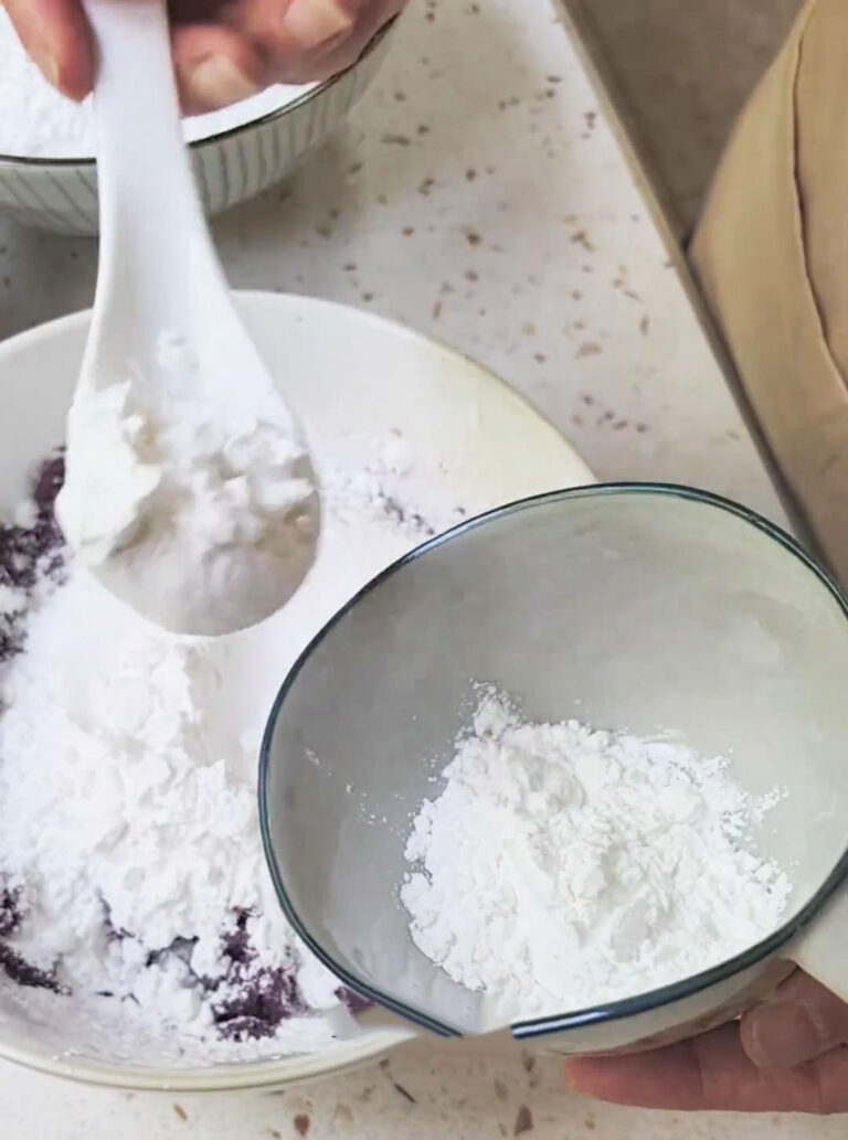 How to Make Taro Balls - Nana With Chopstick