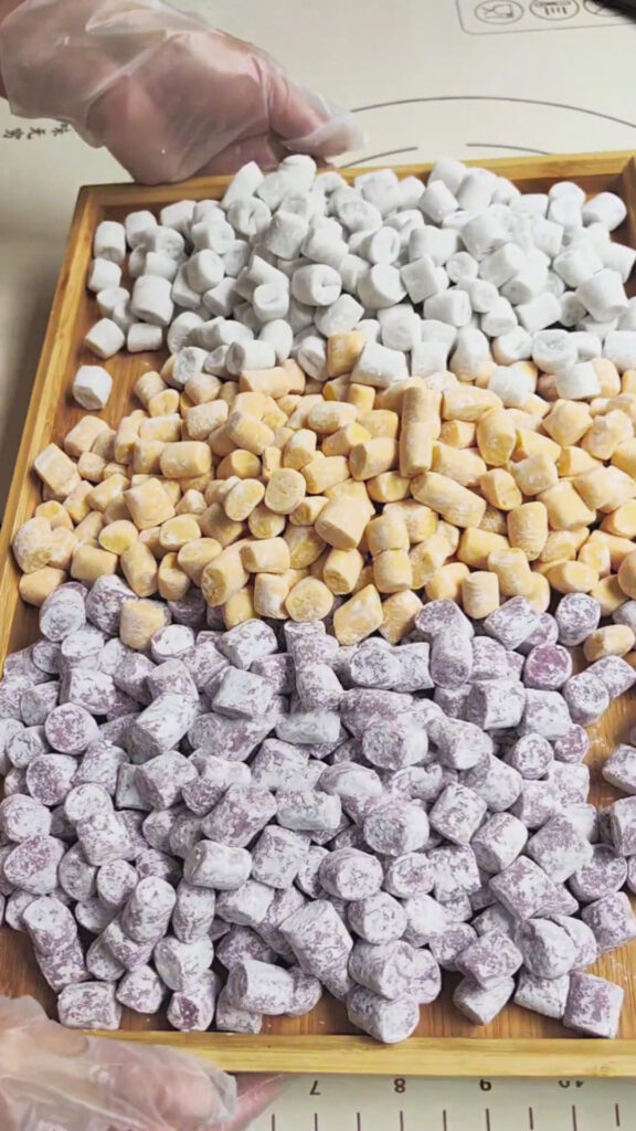How to Make Taro Balls - Nana With Chopstick