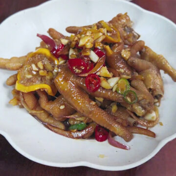 Chicken Feet Salad Recipe - Nana With Chopstick