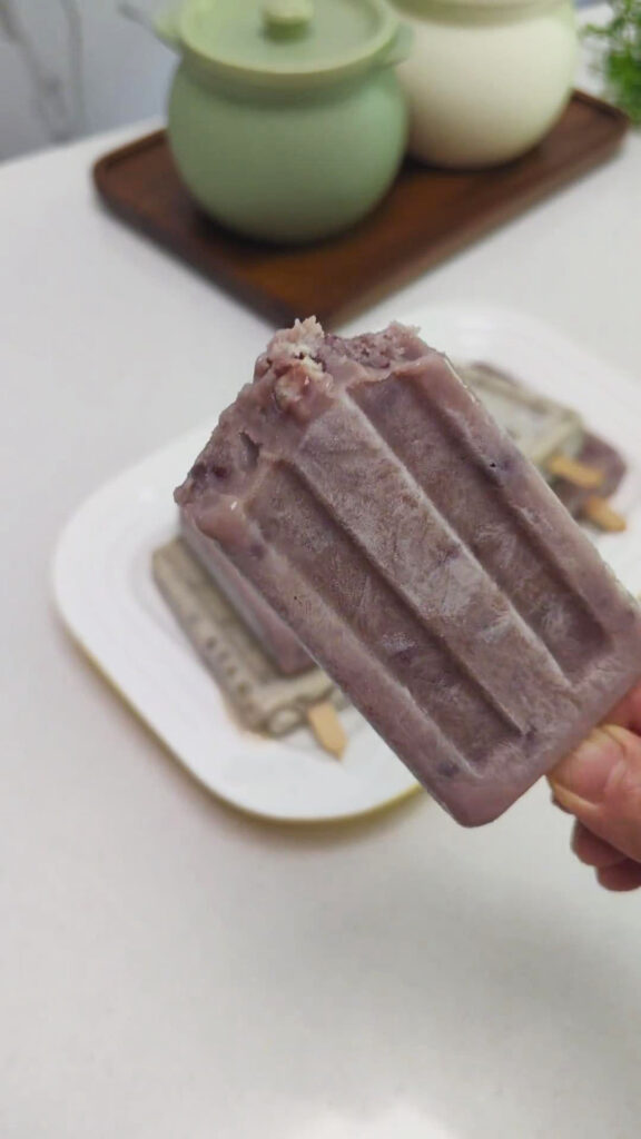 Homemade Red Bean and Mung Bean Popsicles - Nana With Chopstick