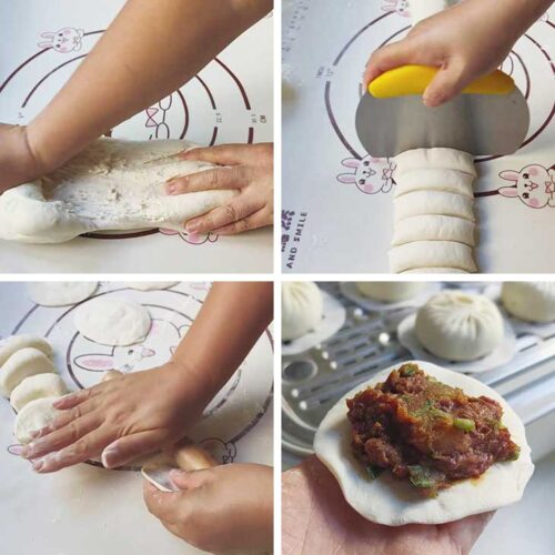 Steamed Beef Buns Recipe - Nana With Chopstick