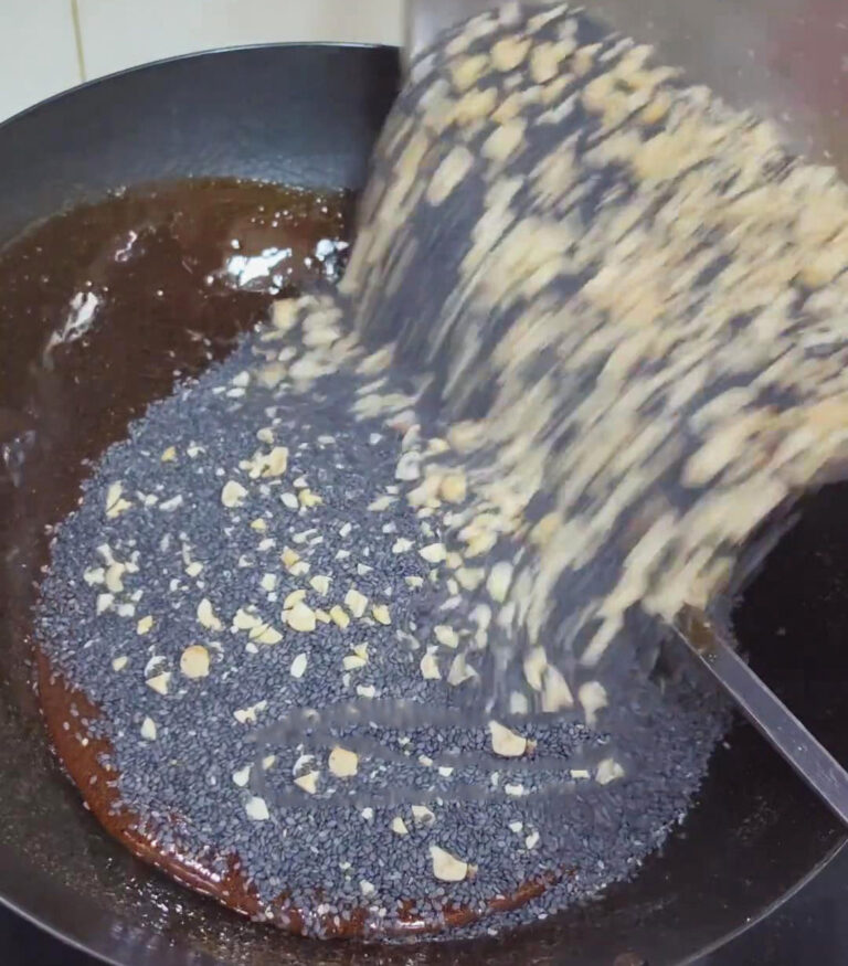 Homemade Sesame Candy - Nana With Chopstick