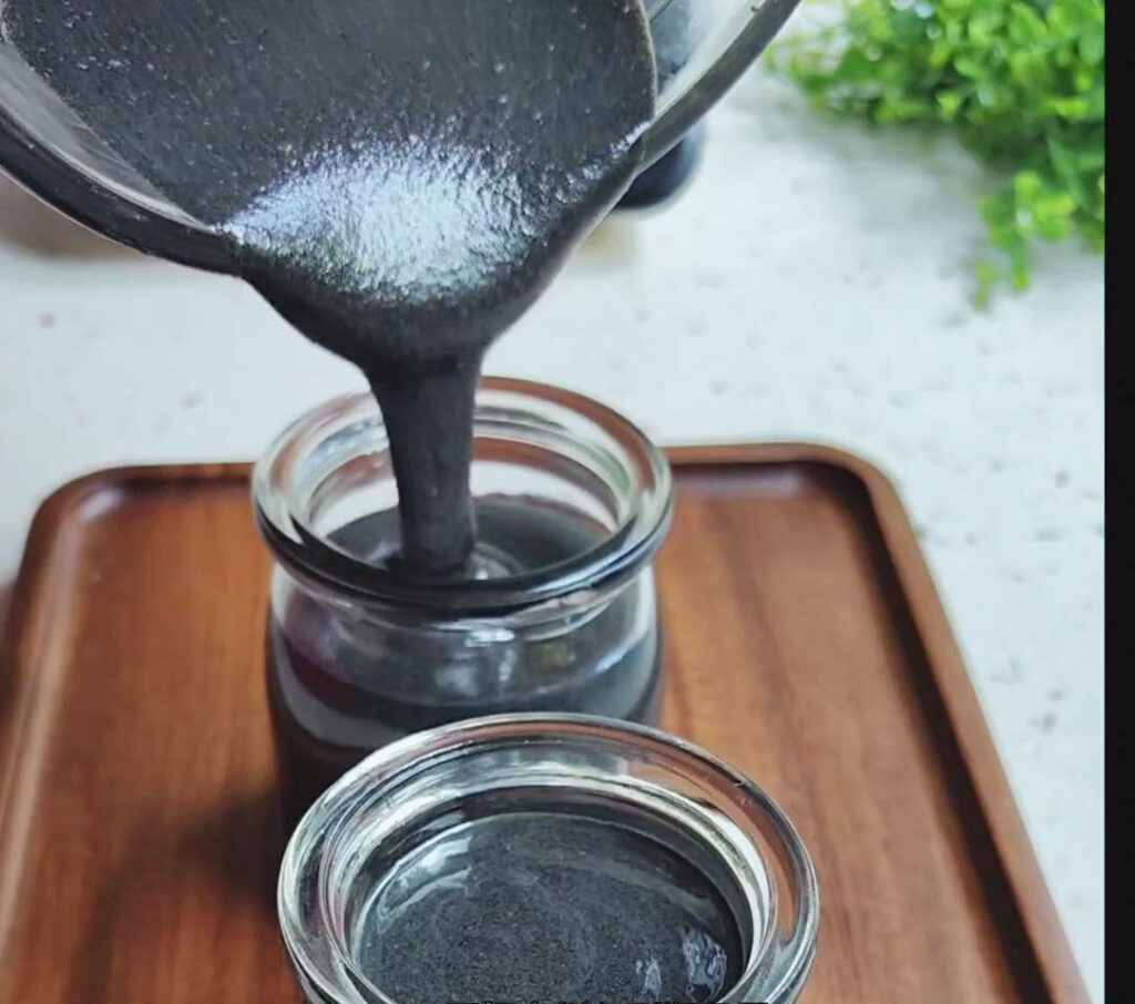 Homemade Black Sesame Paste Recipe - Nana With Chopstick