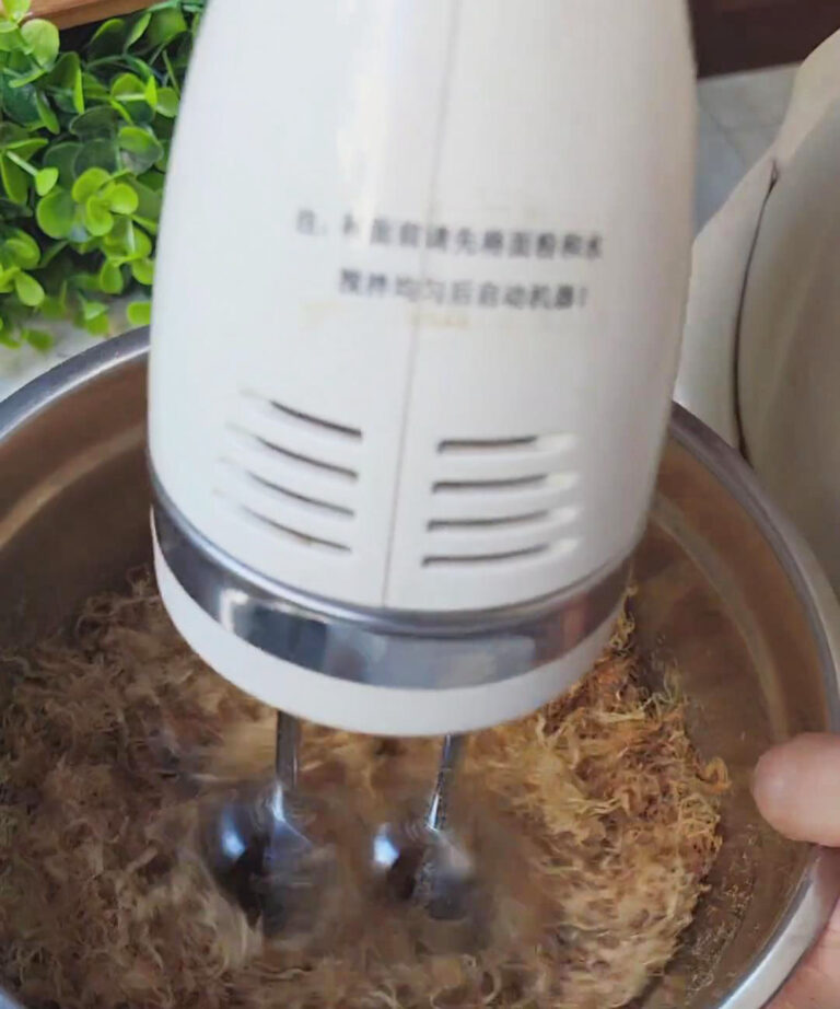 Homemade Pork Floss Recipe - Nana With Chopstick