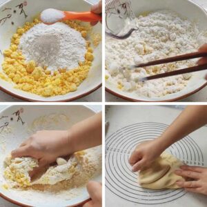 Chinese Steamed Cornbread (Wowo Tou) - Nana With Chopstick