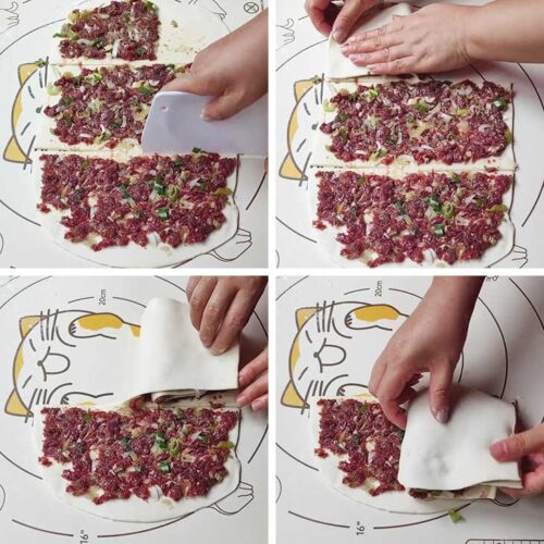 Beef Shao Bing Recipe (Niu Rou Shao Bing) - Nana With Chopstick
