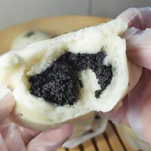 Peanut Sesame Buns Recipe - Nana With Chopstick