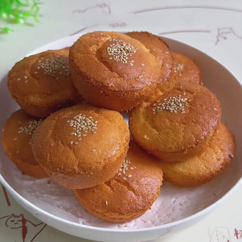 Chinese Honey Cake Recipe - Nana With Chopstick