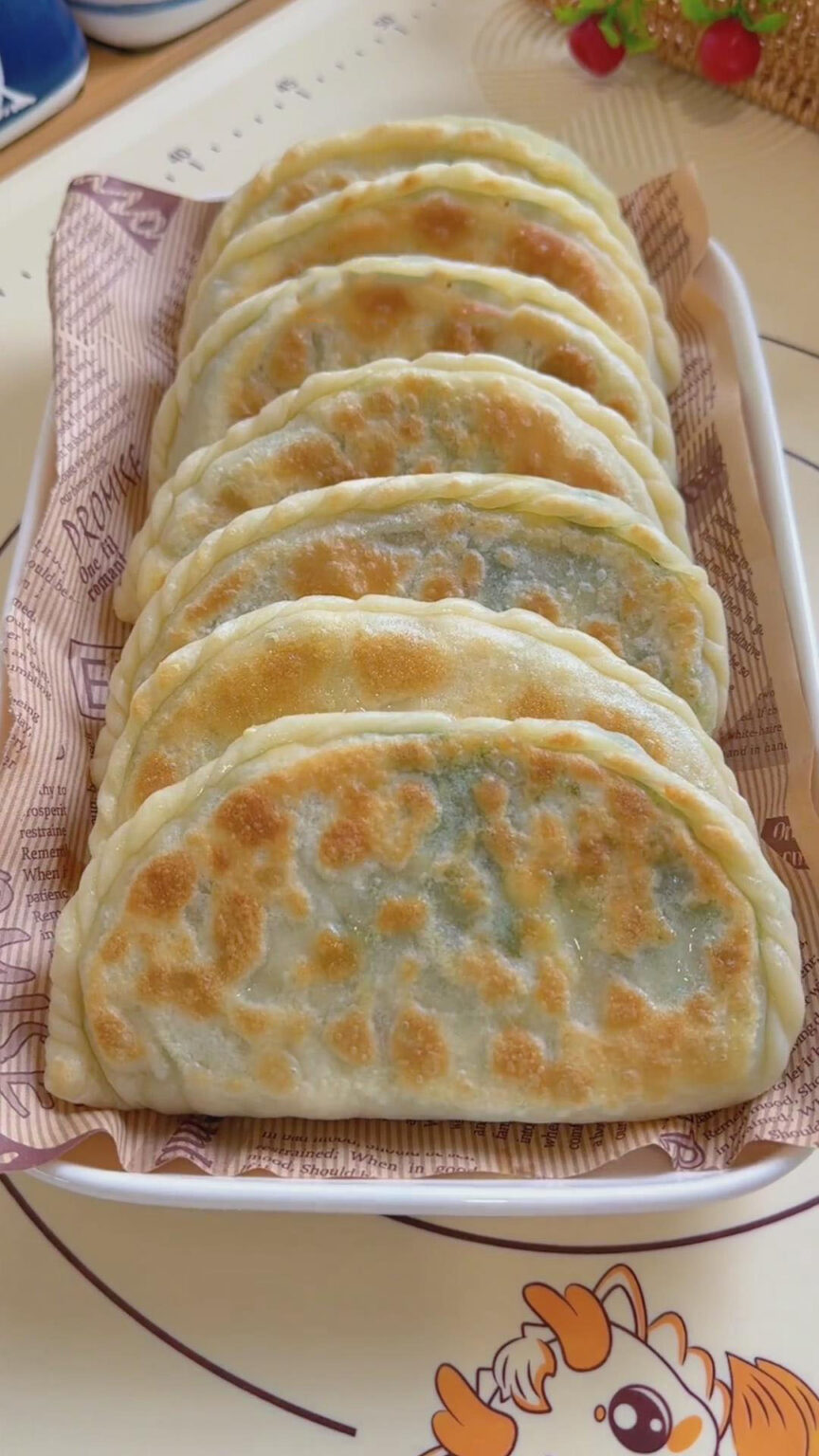 Chinese Chive Pockets Recipe - Nana With Chopstick