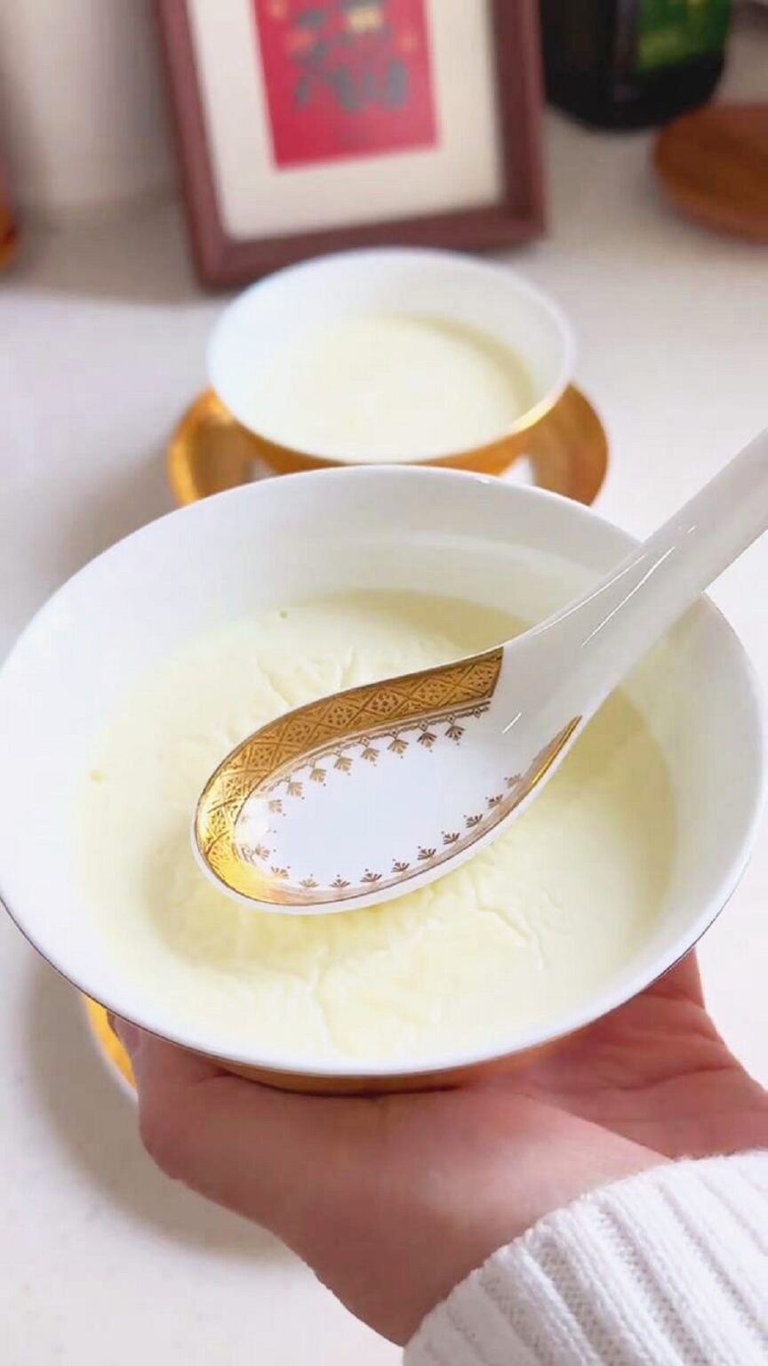 Double Skin Milk Pudding - Nana With Chopstick