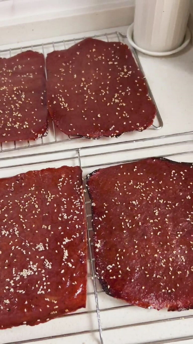 Homemade Chinese Pork Jerky (Bak Kwa) Recipe - Nana With Chopstick