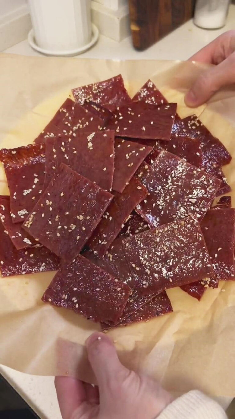 Homemade Chinese Pork Jerky (Bak Kwa) Recipe - Nana With Chopstick