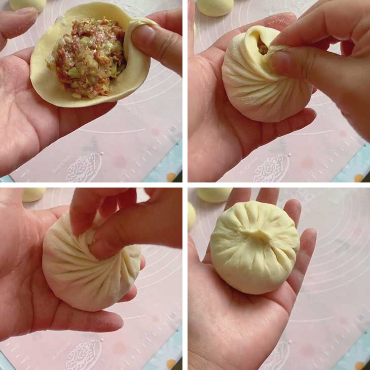 Pan-Fried Beef Buns - Nana With Chopstick