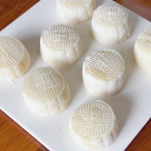 Snow Skin Mooncakes (Easy and No-Bake ) - Nana With Chopstick