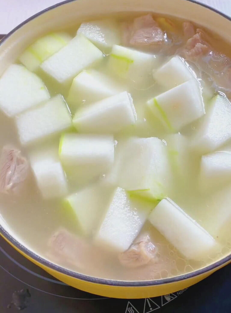 Winter Melon Soup with Pork Ribs Recipe - Nana With Chopstick