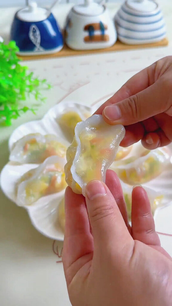 Crystal Dumplings Recipe - Nana With Chopstick