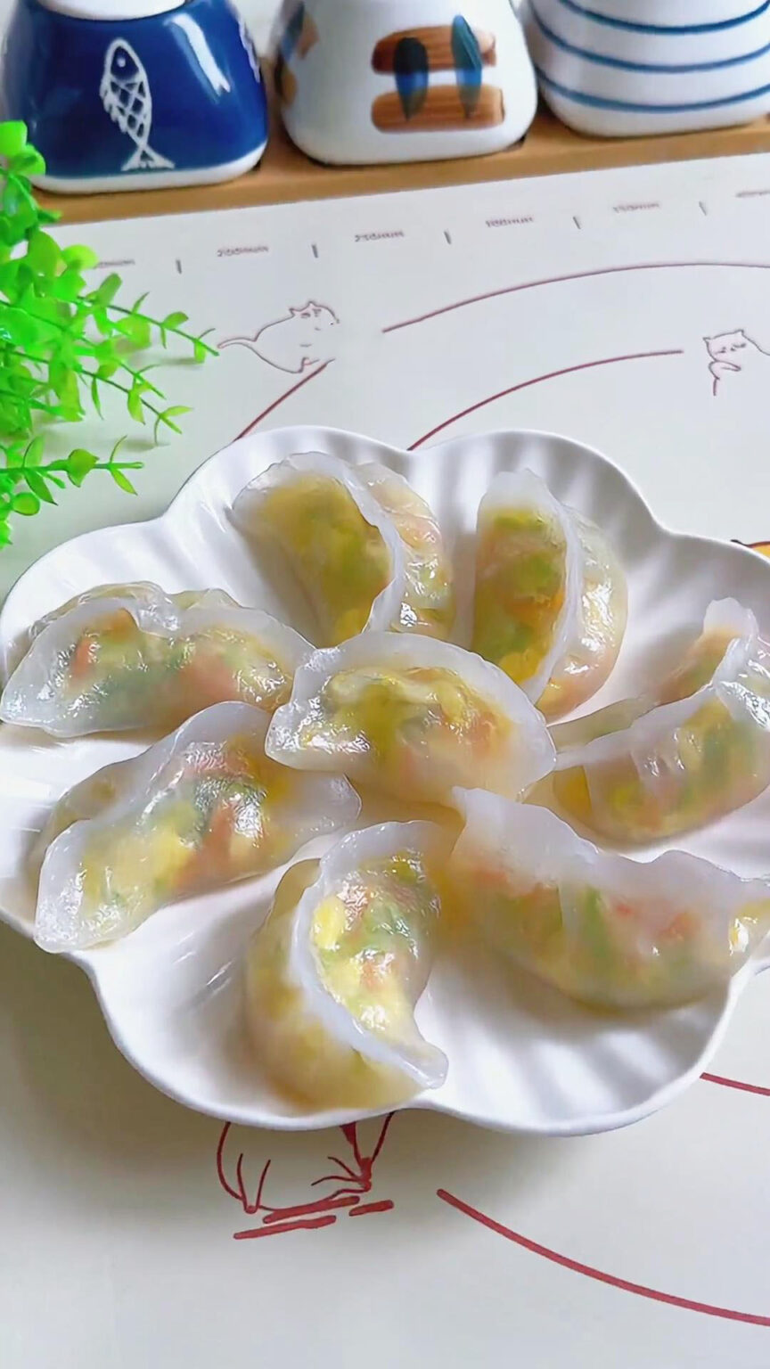 Crystal Dumplings Recipe - Nana With Chopstick