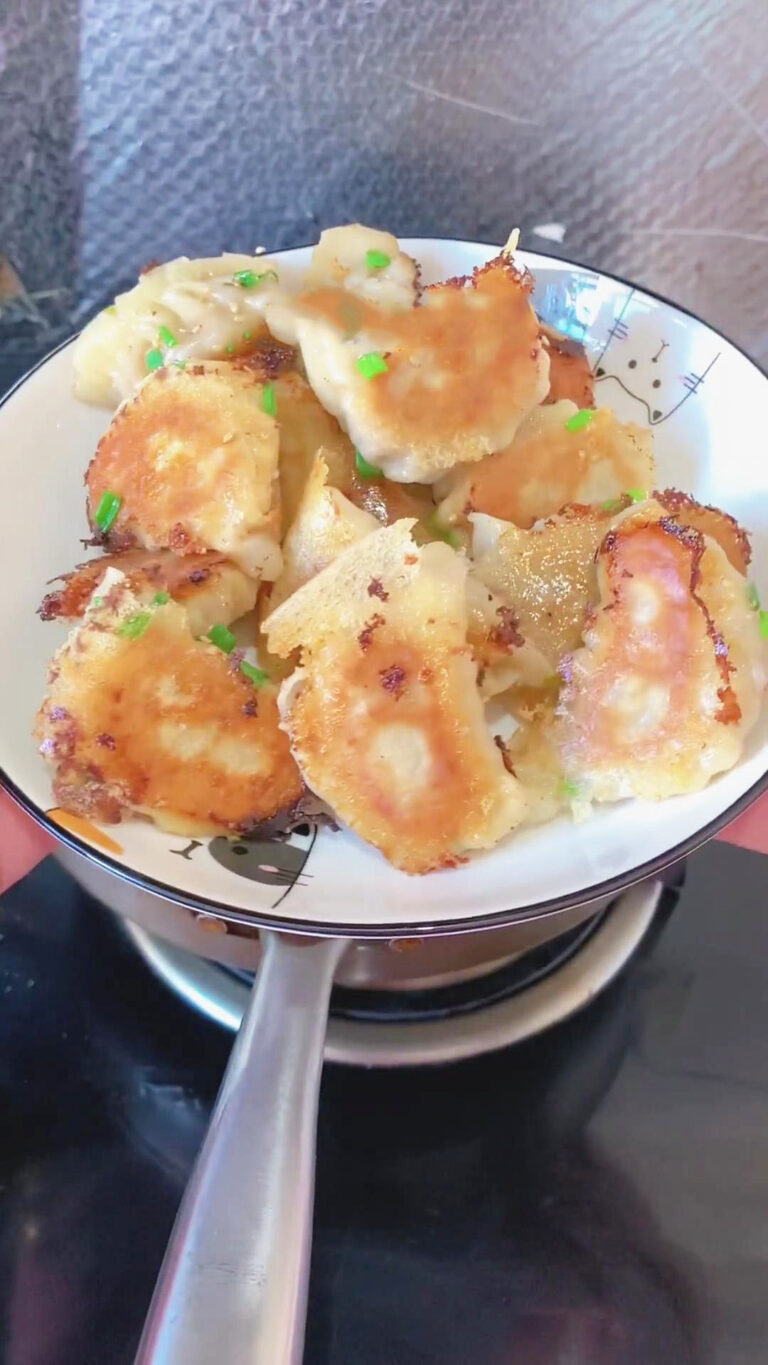 Pan-Fried Dumplings: Crispy and Delicious - Nana With Chopstick