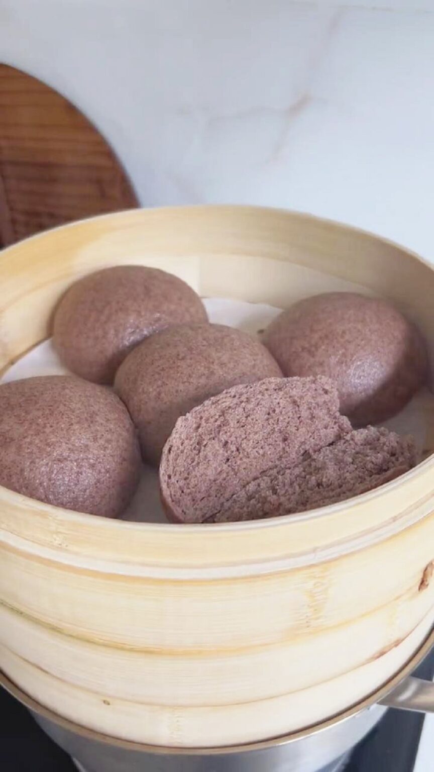 Whole Wheat Mantou (Steamed Buns) - Nana With Chopstick