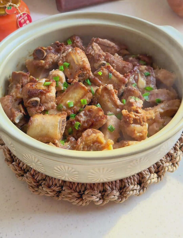 The Best Taro & Pork Ribs Braise – So Flavorful - Nana With Chopstick