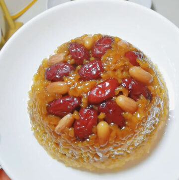 Traditional Eight Treasure Rice Pudding (Ba Bao Fan) - Nana With Chopstick
