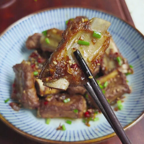 Garlic Pork Ribs (Pan-Fried & Crispy) - Nana With Chopstick