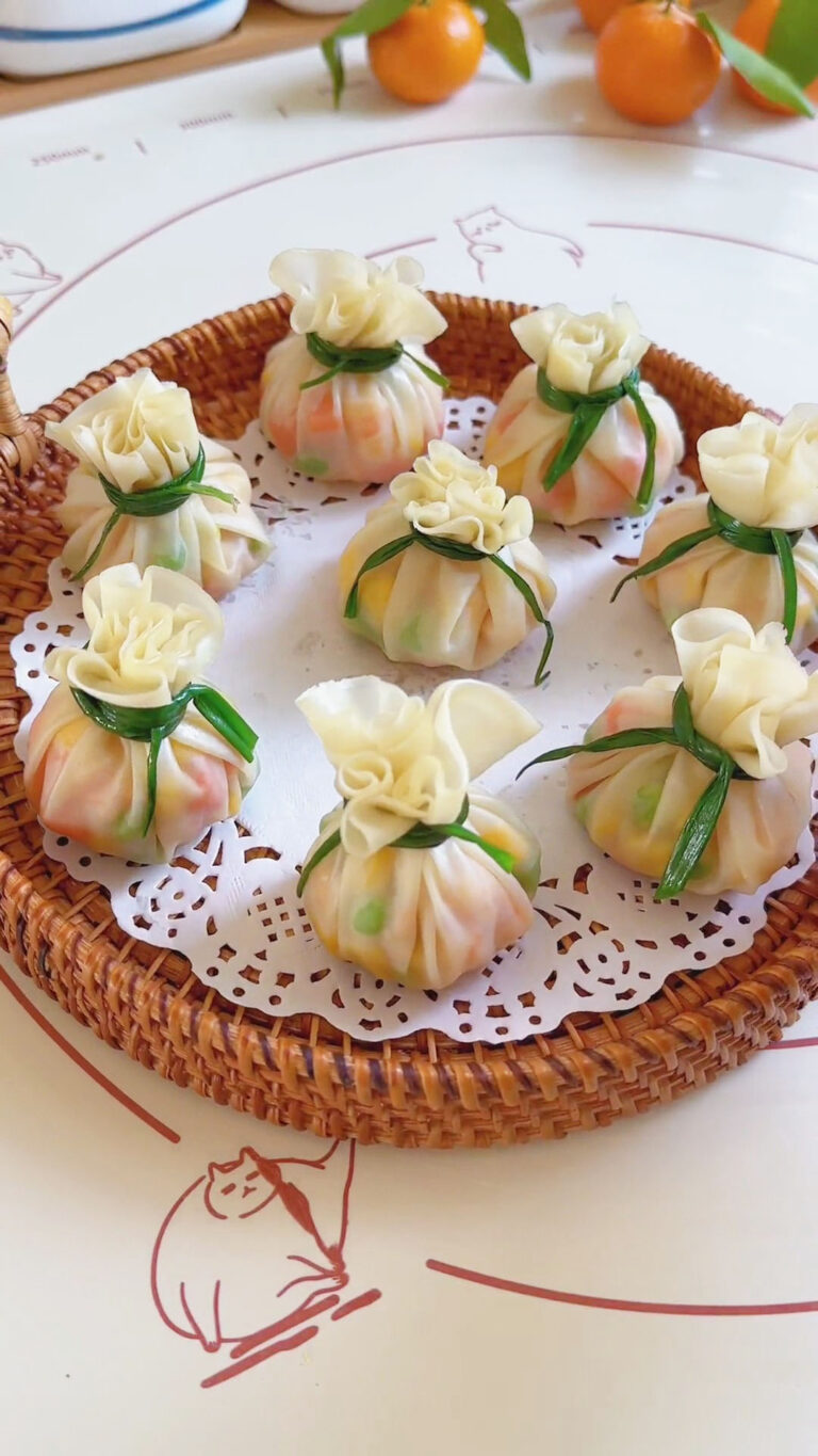 Easy Money Bag Dumplings - Nana With Chopstick