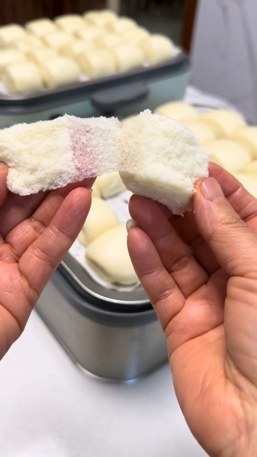Chinese Yam Mantou Recipe – Naturally Soft & Fluffy Steamed Buns - Nana ...