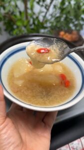 Easy Chinese Snow Pear & White Fungus Dessert Soup - Nana With Chopstick